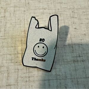 Accessories | No More Plastic Bags Enamel Pin No Thanks To Plastic Bags ...